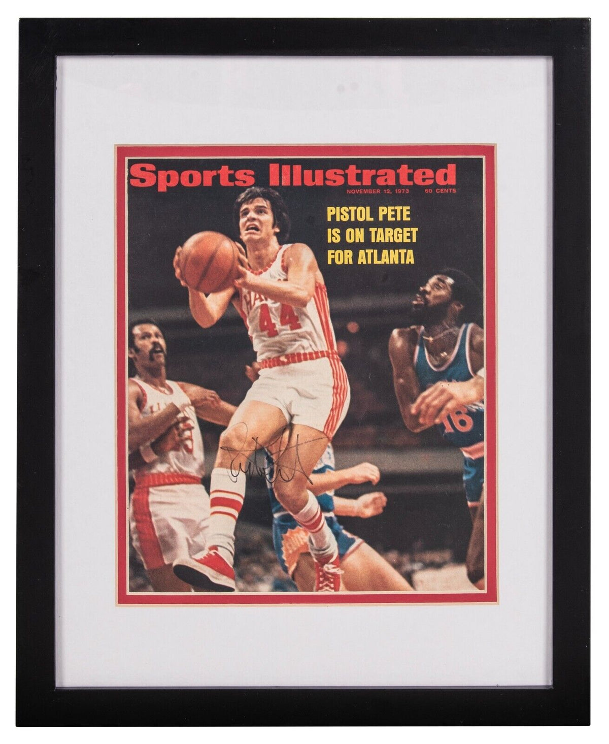 Pete Maravich "Pistol Pete" Signed 1973 Sports Illustrated Magazine ...