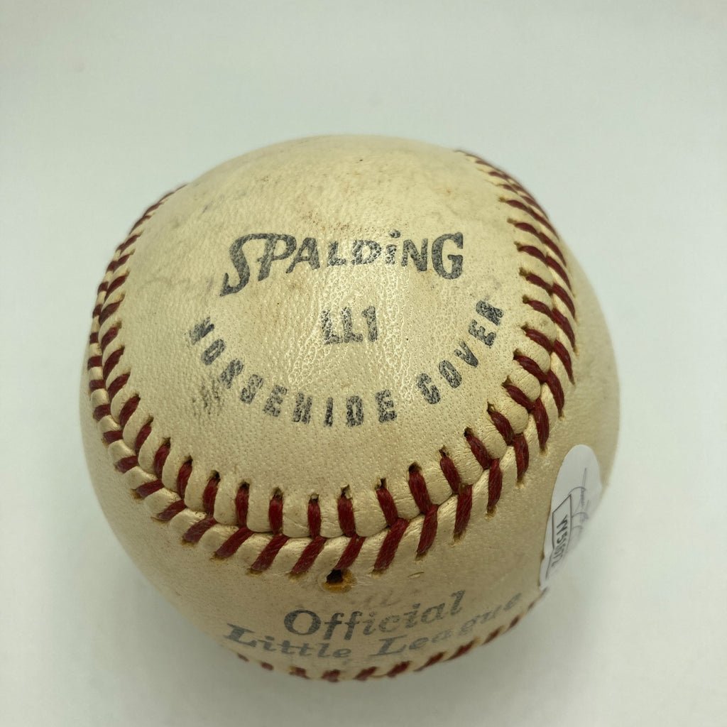 Deron Johnson Single Signed Baseball 1961 New York Yankees RARE JSA CO ...