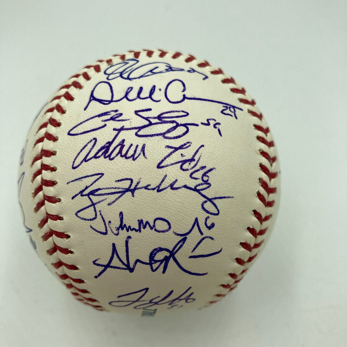 Roy Halladay 2000's Toronto Blue Jays Team Signed Major League Basebal ...