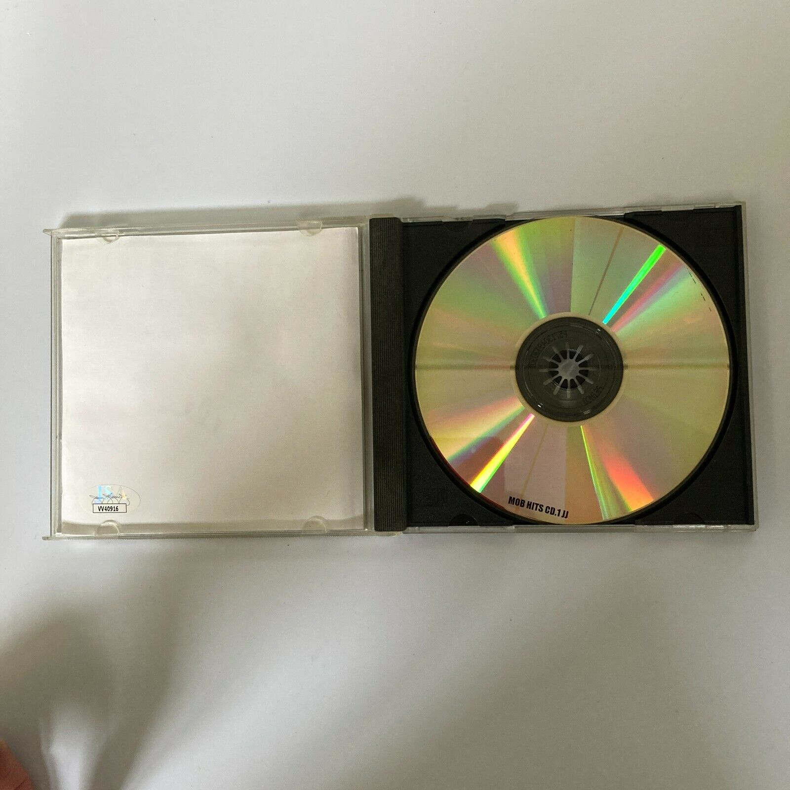 Jerry Vale Signed Mob Hits Movie Music CD With JSA COA — Showpieces Sports