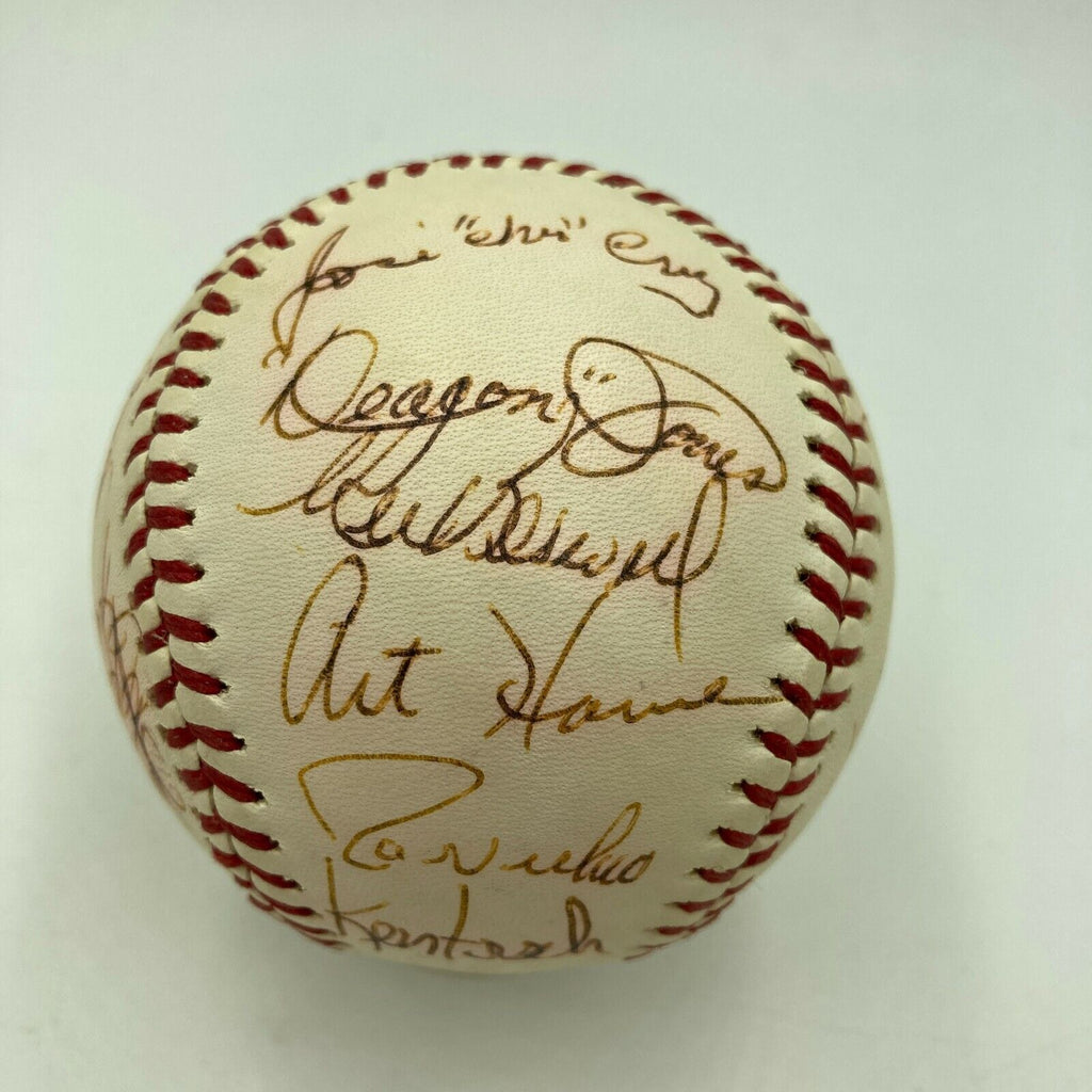 1977 Houston Astros Team Signed Official National League Baseball ...