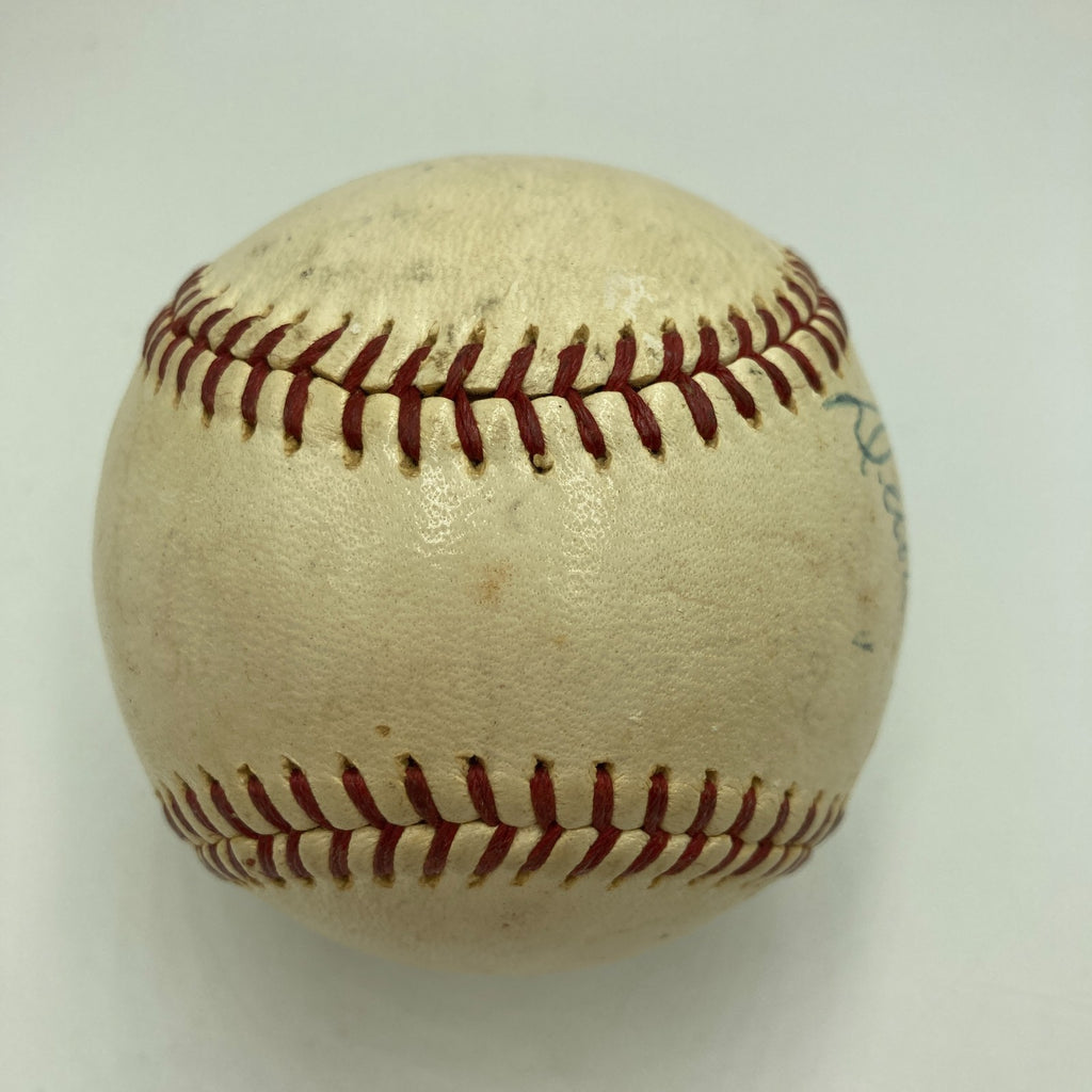 Deron Johnson Single Signed Baseball 1961 New York Yankees RARE JSA CO ...