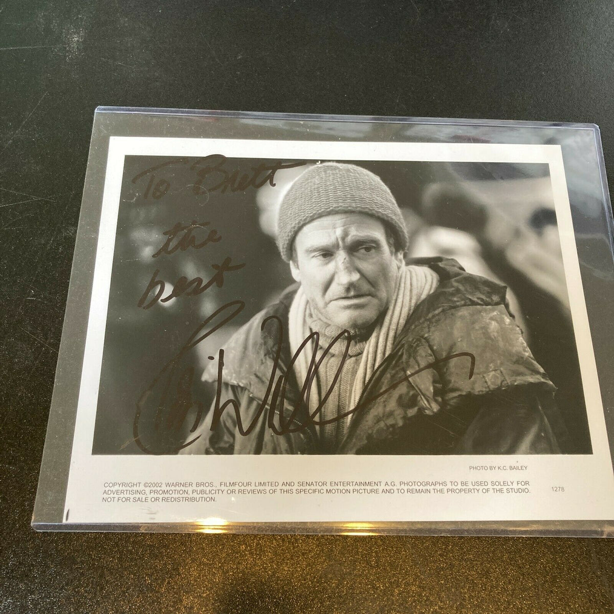 Robin Williams Signed Autographed Vintage Photo — Showpieces Sports