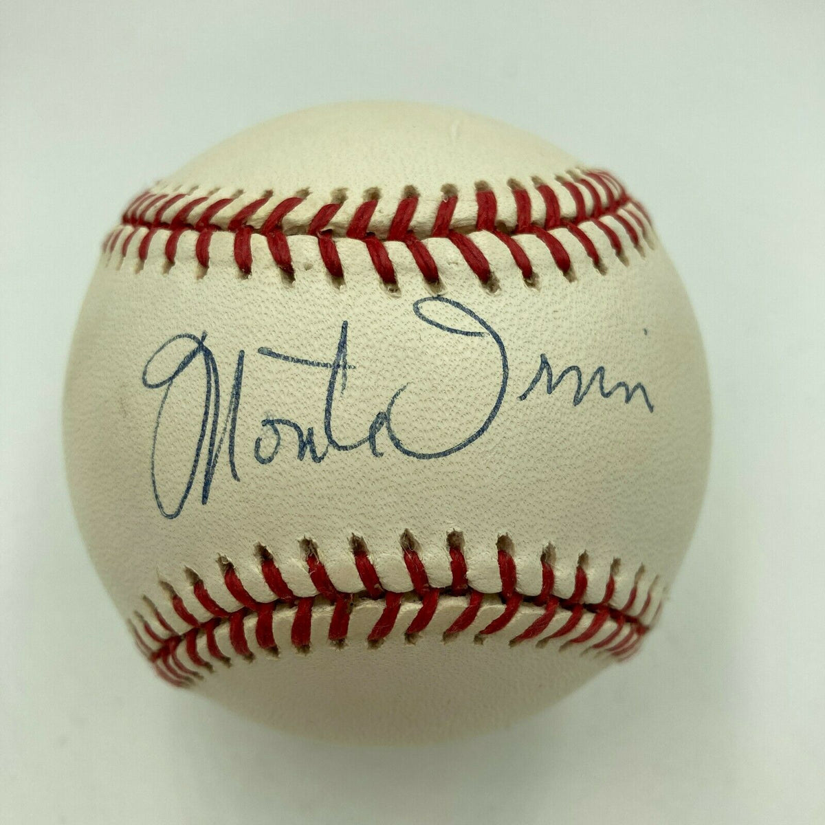 Monte Irvin Signed Official Major League Baseball Negro League Legend ...