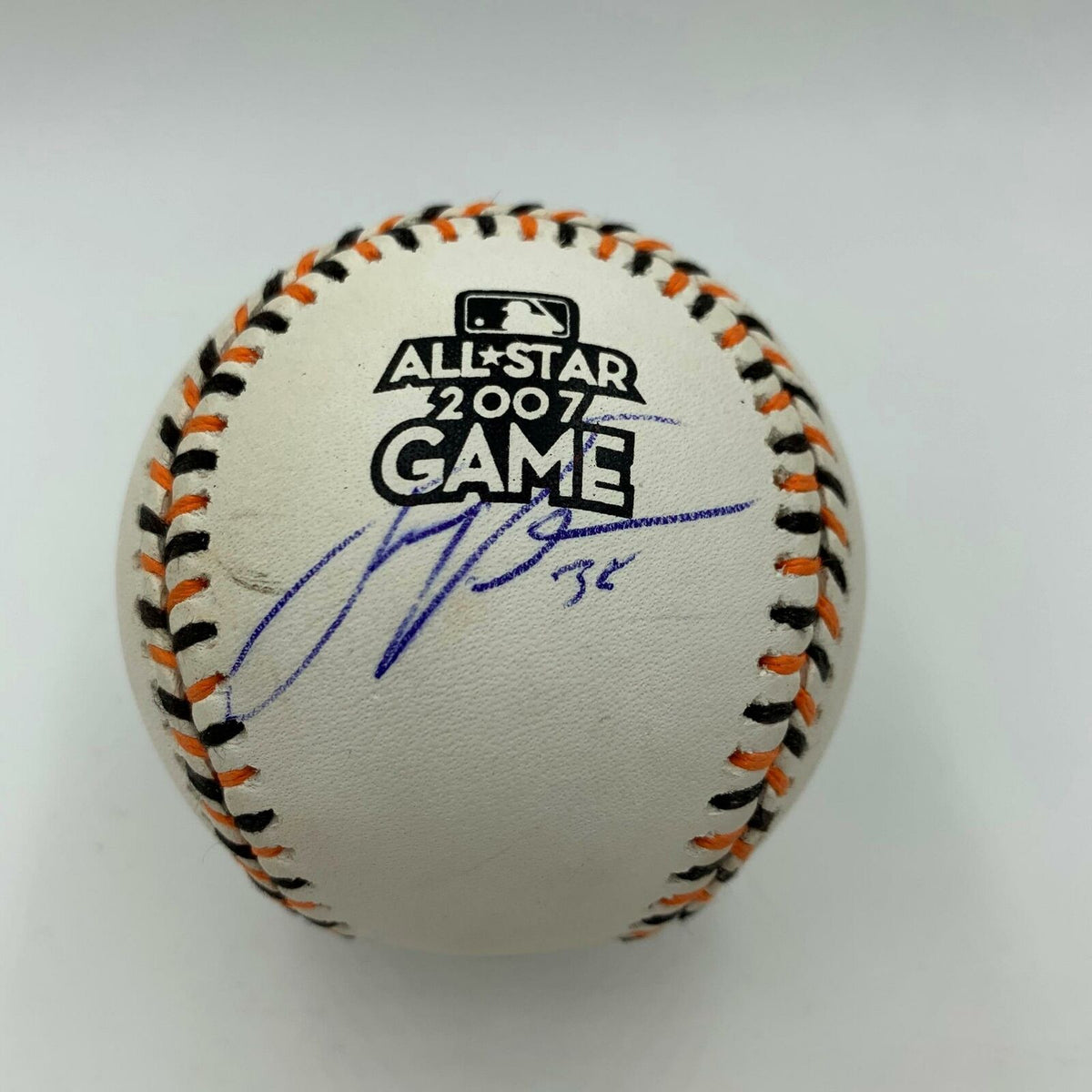 Justin Verlander Signed Official 2007 All Star Game Baseball With JSA ...