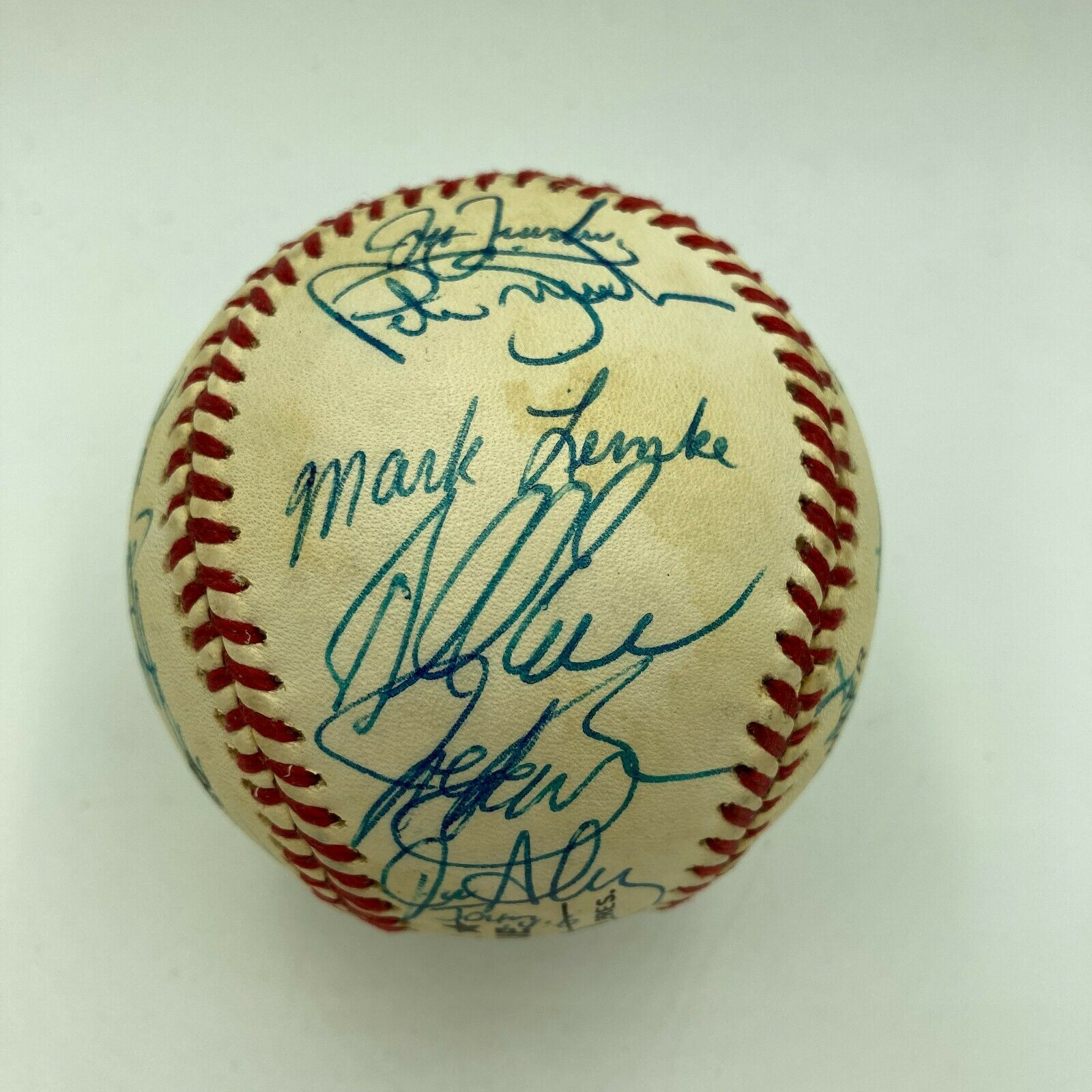 1988 Atlanta Braves Team Signed Autographed Official National League B ...