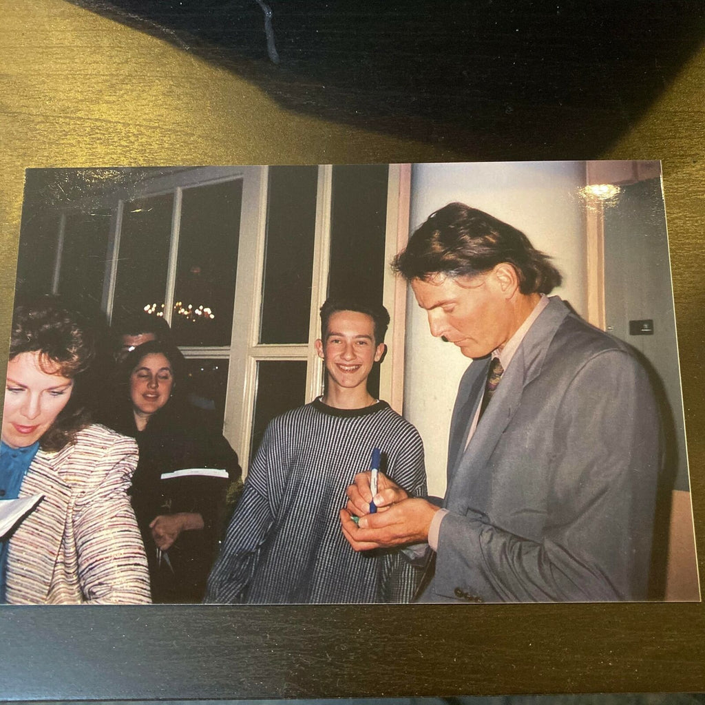 Christopher Reeve Signed Superman Kryptonite Movie Prop JSA COA & Phot ...