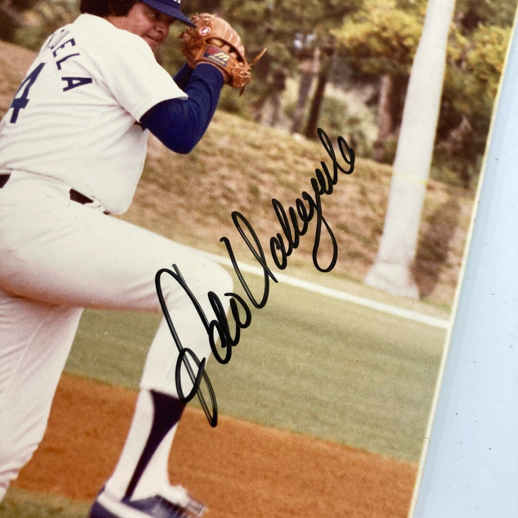 Fernando Valenzuela Signed Autographed 1980's 8x10 Photo JSA COA ...