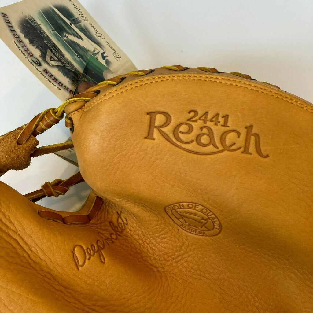 Yogi Berra Signed Reach Game Model Baseball Glove Catcher's Mitt JSA C ...