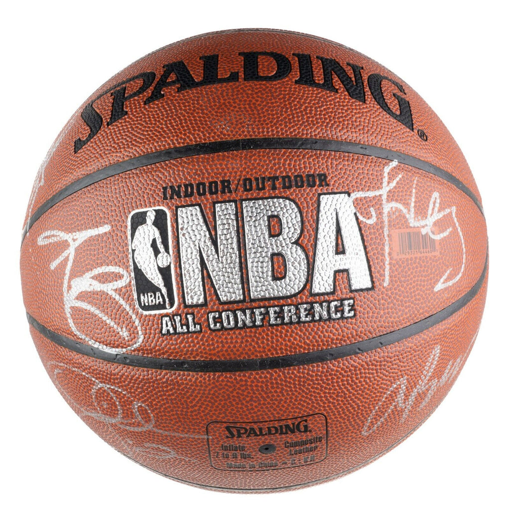 Kobe Bryant 2007-2008 Los Angeles Lakers Team Signed Basketball PSA DN ...