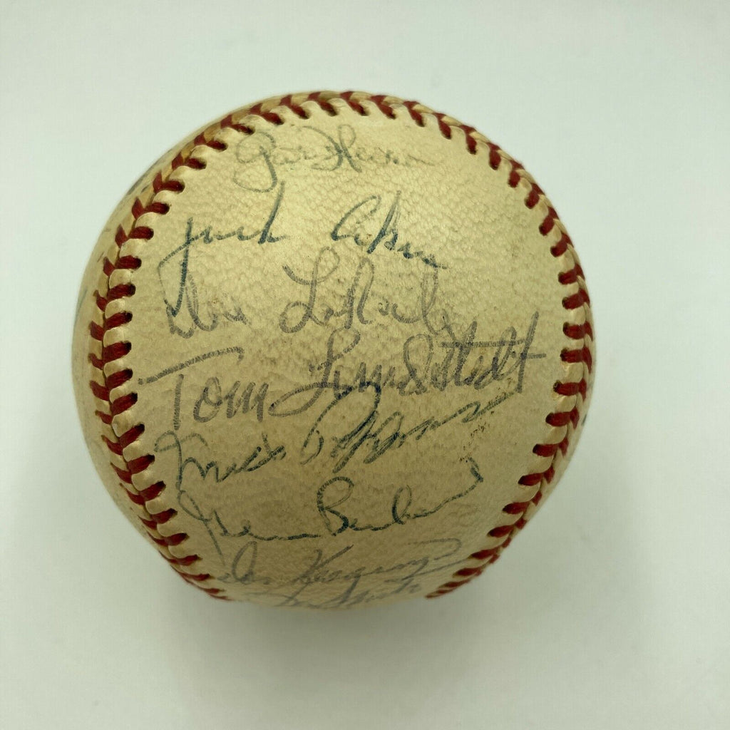 1973 Chicago Cubs Team Signed Autographed Vintage Cubs Baseball ...