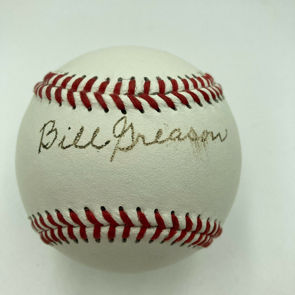 Bill Greason Negro League Legend Signed Baseball With JSA COA ...