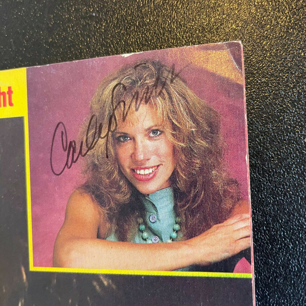 Carly Simon Signed Autographed People Magazine With JSA COA ...