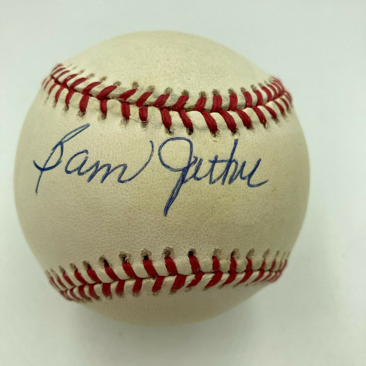 Sam Jethroe Signed Official Major League Baseball Negro League Legend ...