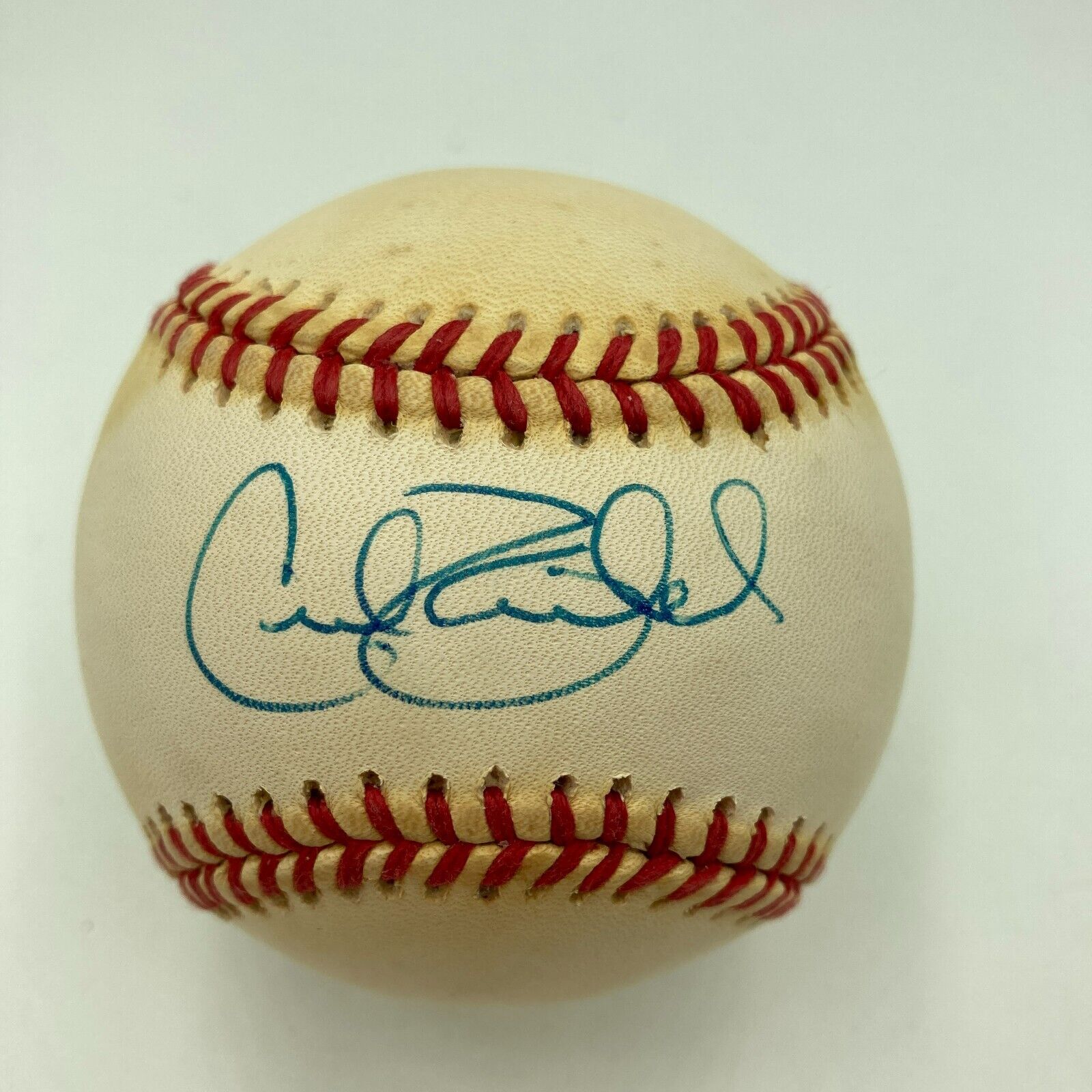 Cecil Fielder Signed Official American League Baseball — Showpieces Sports