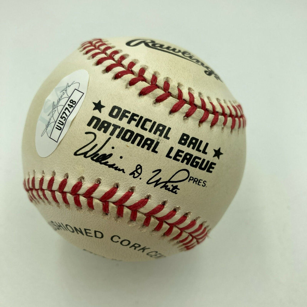 Sam Jethroe Signed Official Major League Baseball Negro League Legend ...