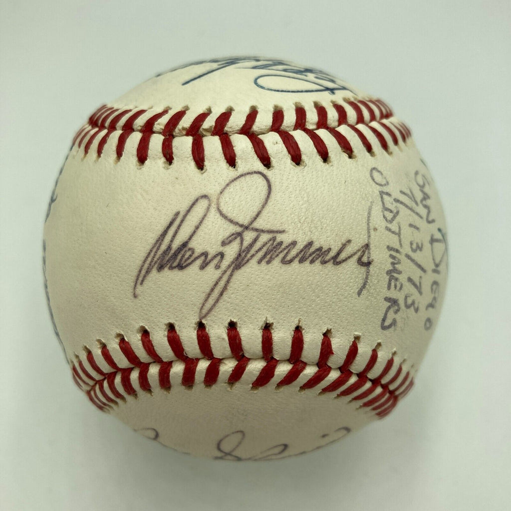 Lefty Grove & Lefty Gomez 1973 Old Timers Days Multi Signed Baseball ...