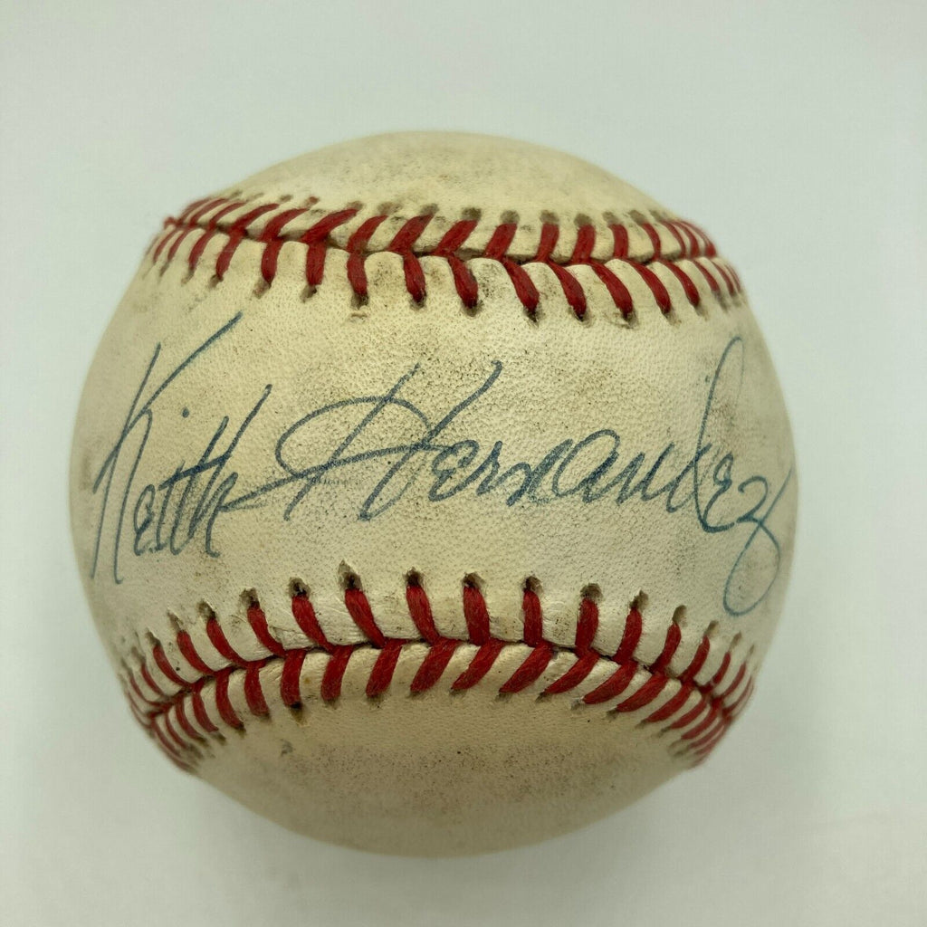 Keith Hernandez Signed Official National League Baseball — Showpieces ...