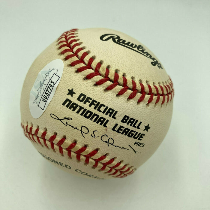 Sam Jethroe Signed Official Major League Baseball Negro League Legend ...