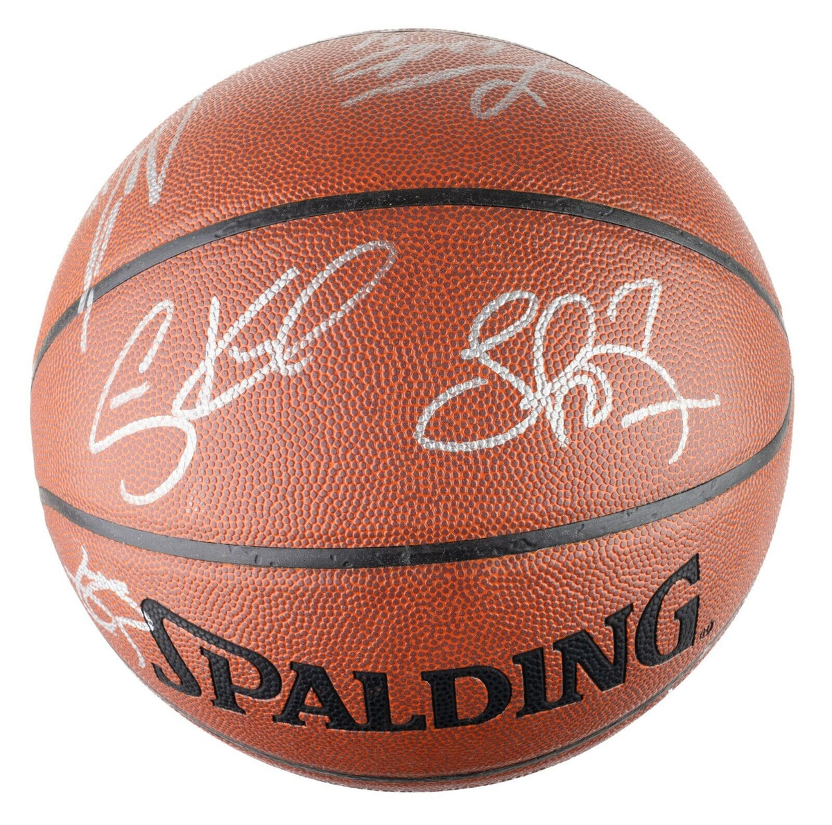 Kobe Bryant 2007-2008 Los Angeles Lakers Team Signed Basketball PSA DN ...