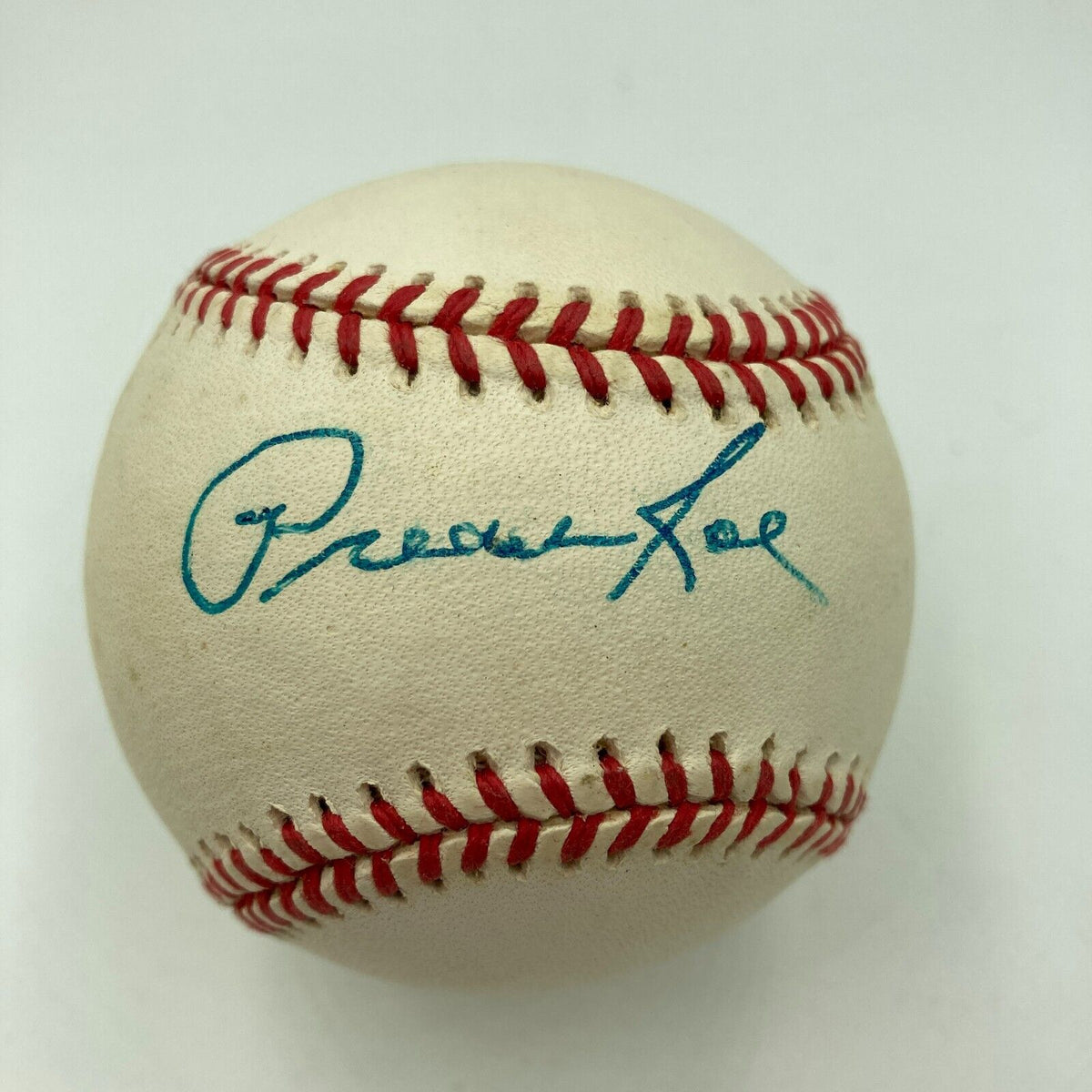 Preacher Roe Signed 1997 Jackie Robinson Day National League Baseball ...