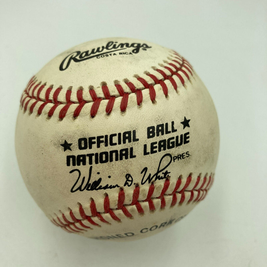 Keith Hernandez Signed Official National League Baseball — Showpieces ...