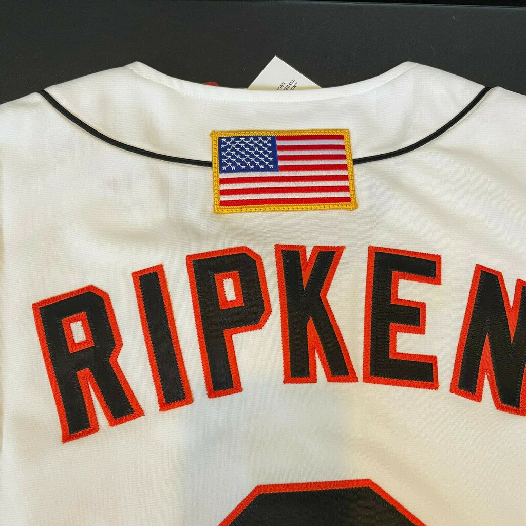 Cal Ripken Jr. Signed Authentic 2001 Final Season Game Model Jersey ML ...